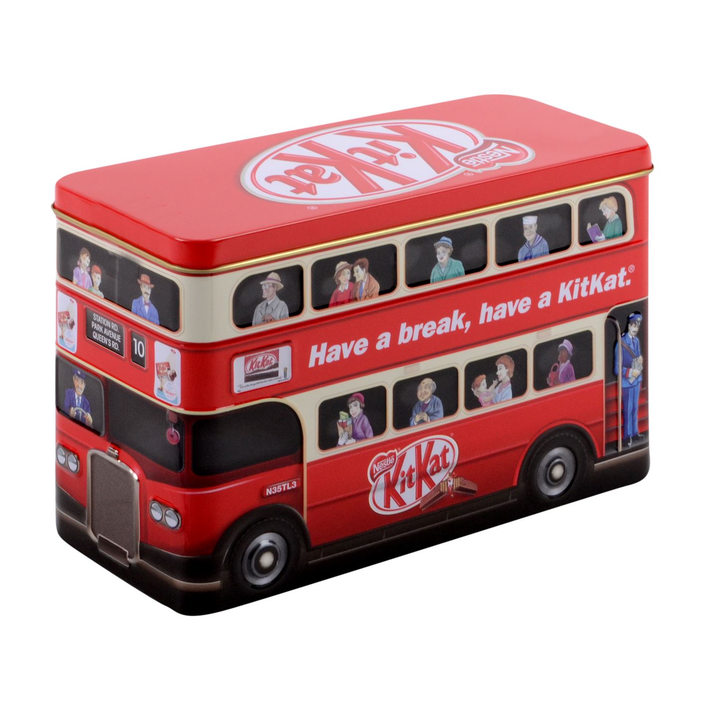 Nestle Kat Bus Tin 81