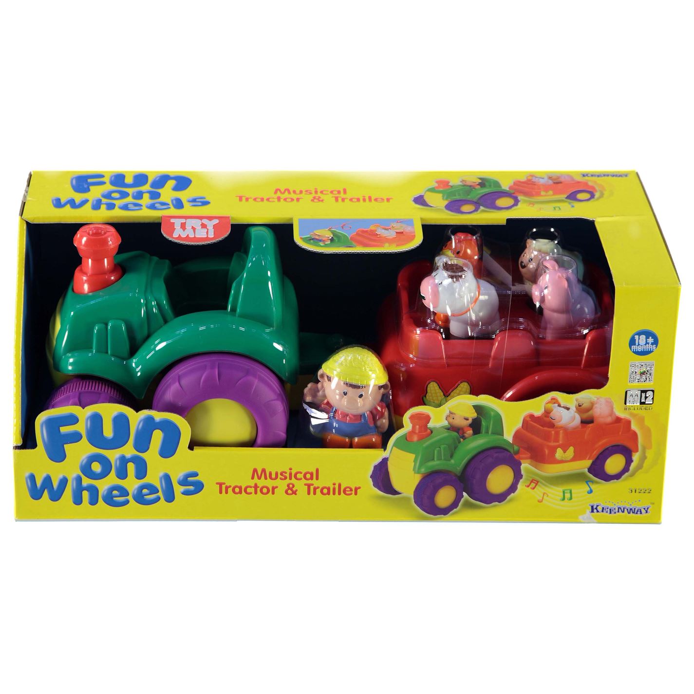 Keenway Musical Tractor and Trailer